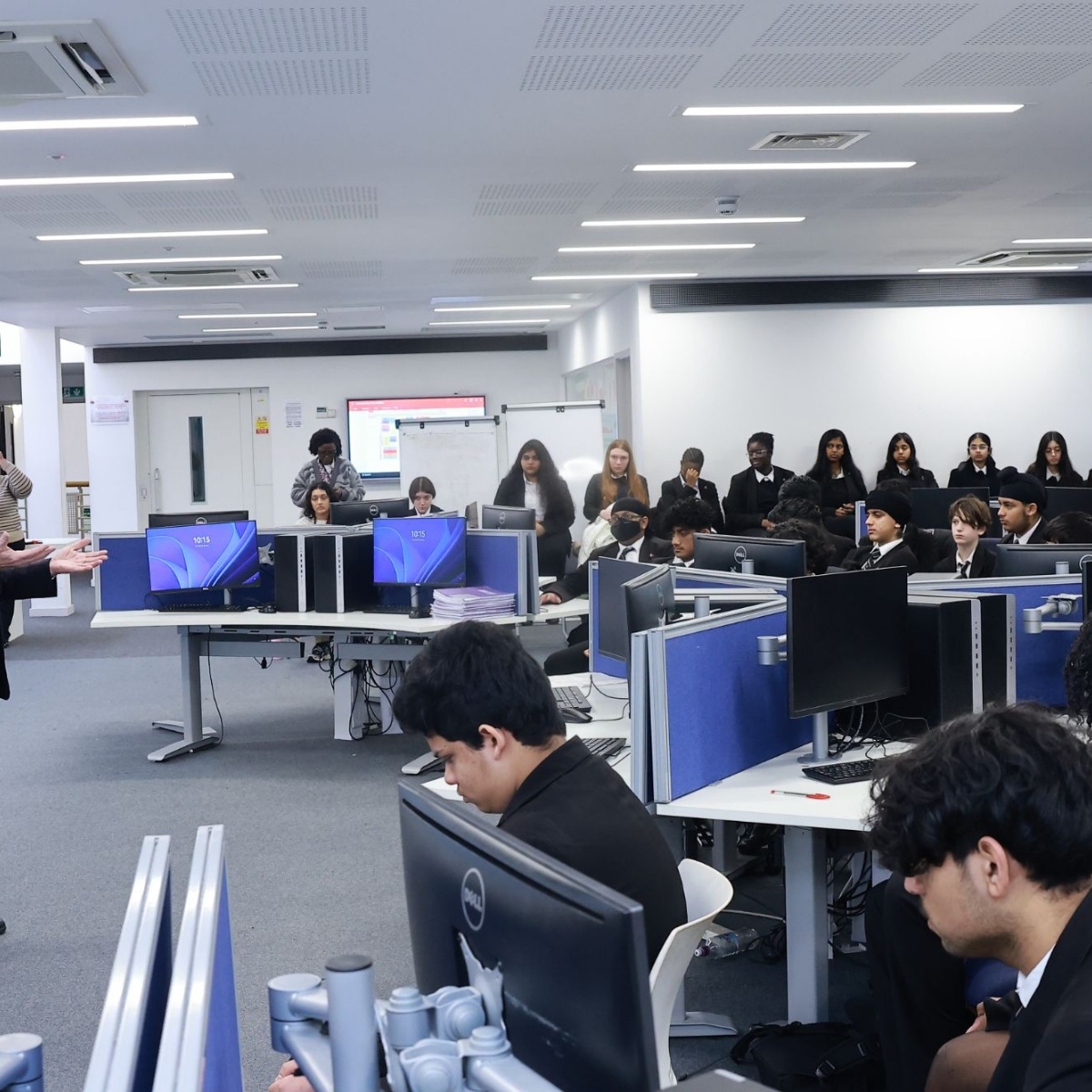 De Salis Studio College - Visit from MP, John McDonnell