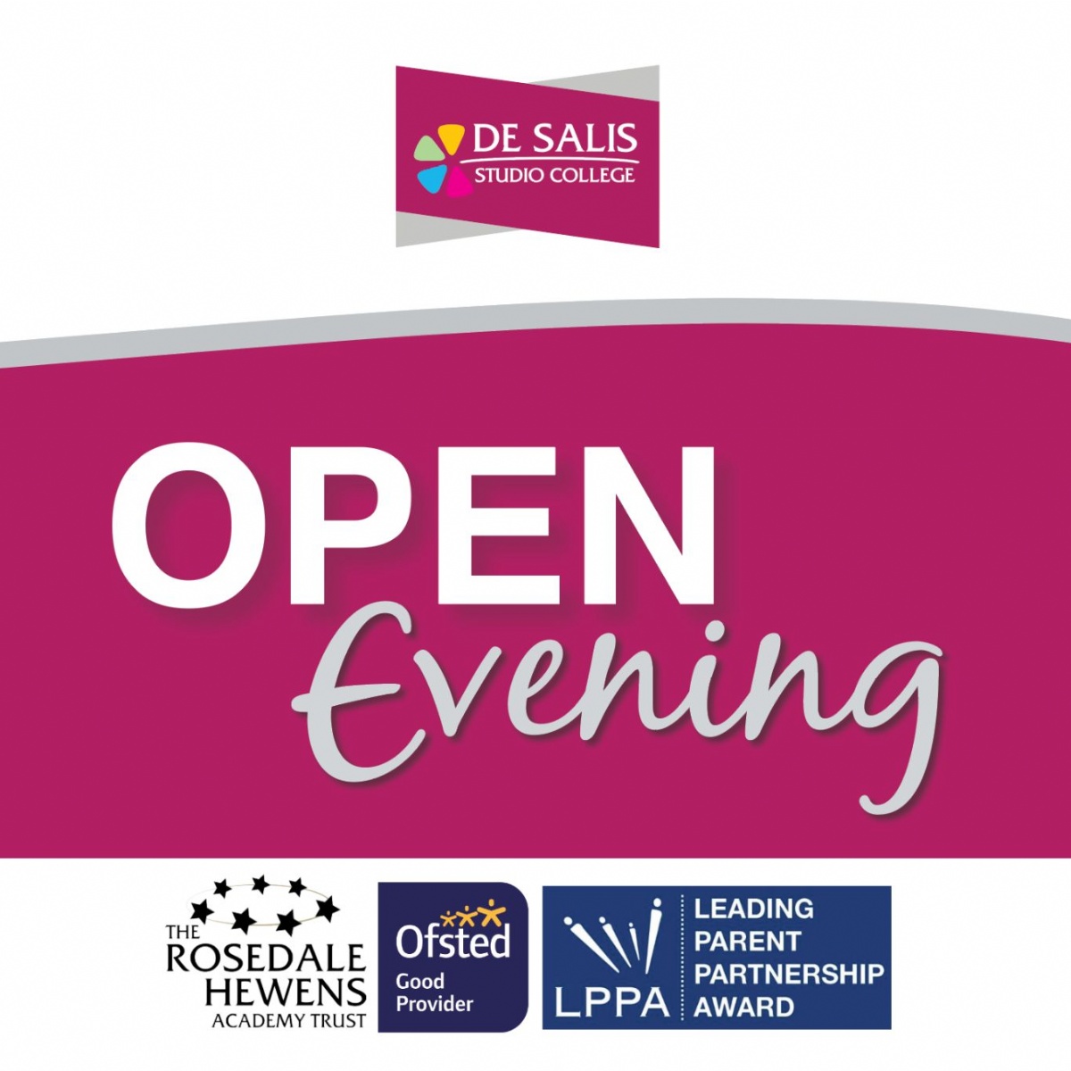 De Salis Studio College - De Salis Studio College Open Evening ...